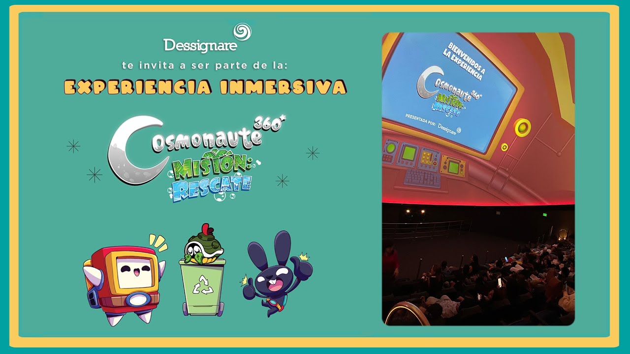 Cosmonaute 360 en Planetario LUNARIA - Guadalajara, México - YouTube