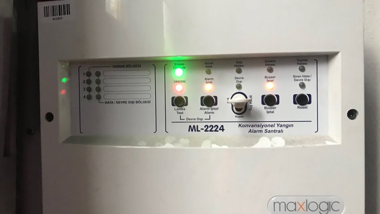 MAXLOGIC ML-2224 - 4 ZONE CONVENTIONAL PANEL'S TROUBLESHOOTING - YouTube