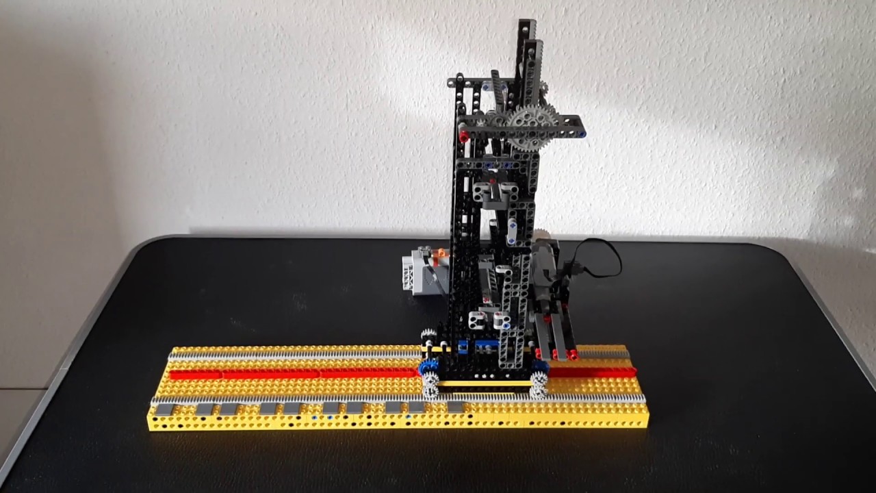 Lego Stapler Testfahrt 2 - YouTube