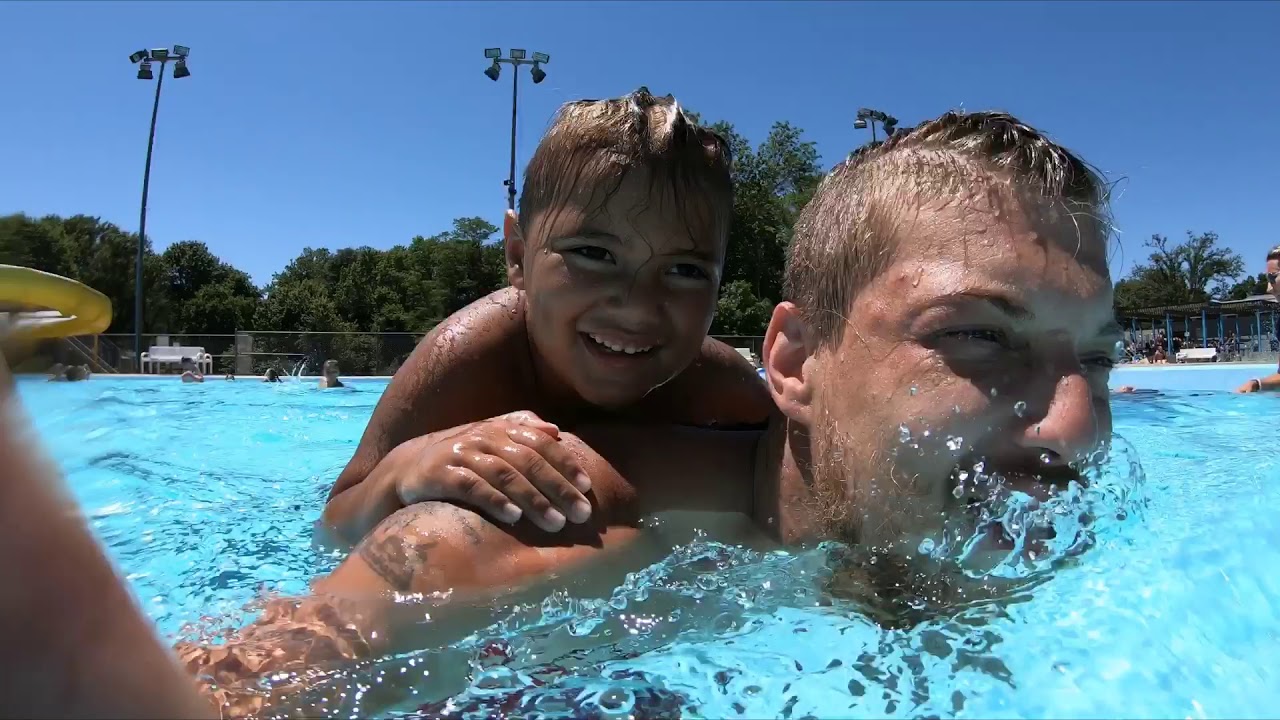 Family Swim Day - YouTube