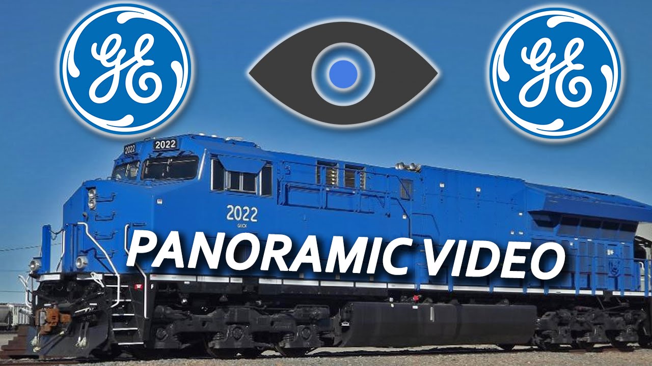GE Tier 4 Locomotive | Panoramic Video Experience - YouTube
