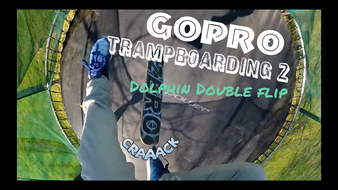 GoPro: trampboarding 2.. Dolphin double flip, 540 flip, varial heel ...