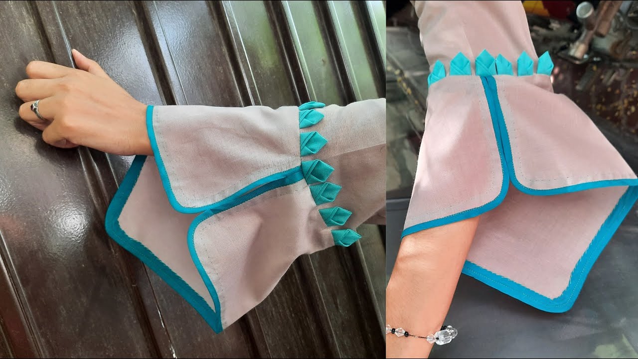 Very Easy Sleeves Design_New Unique Sleeves Design_Stylish Bazoo Design ...