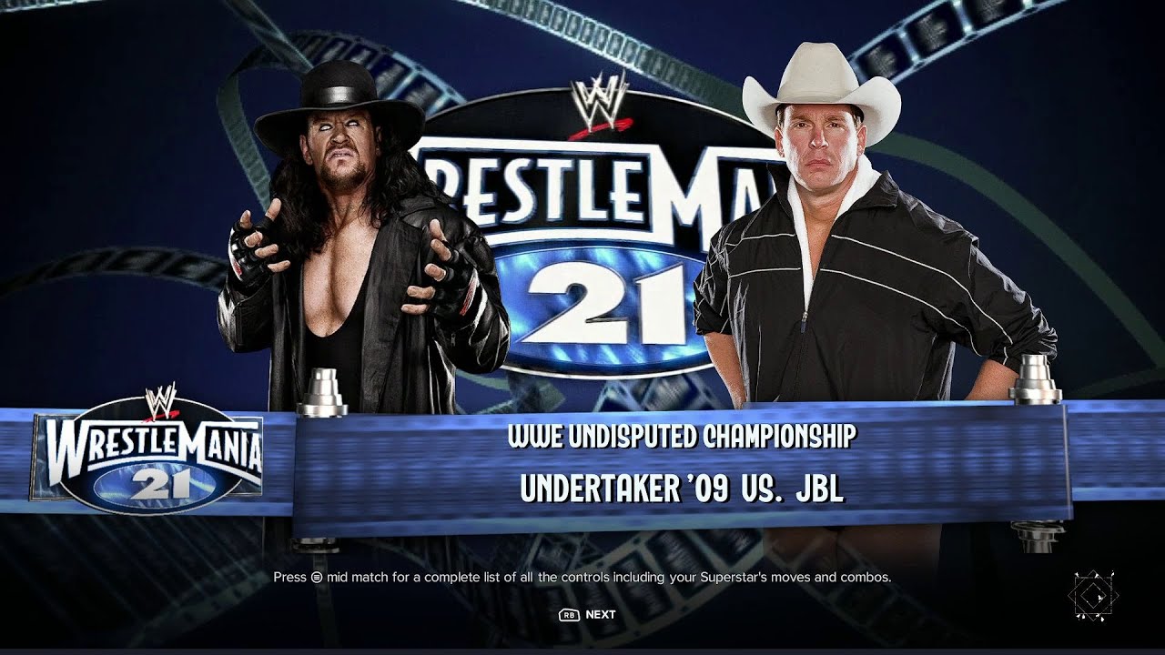 "💥 WWE 2K24 FULL MATCH — Undertaker vs. JBL — WWE Undisputed Title ...
