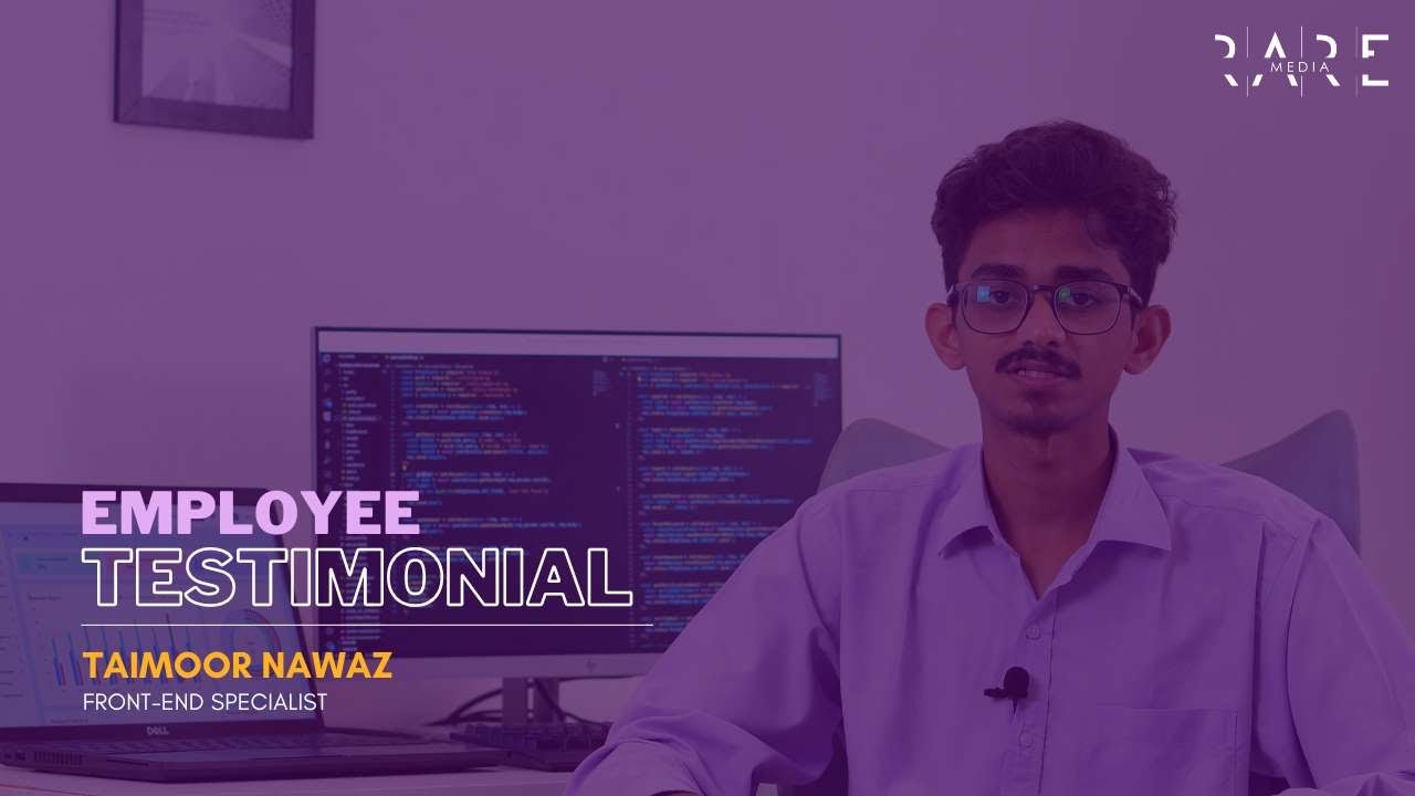 Testimonial | Front-end Specialist | Rare Media Solutions - YouTube