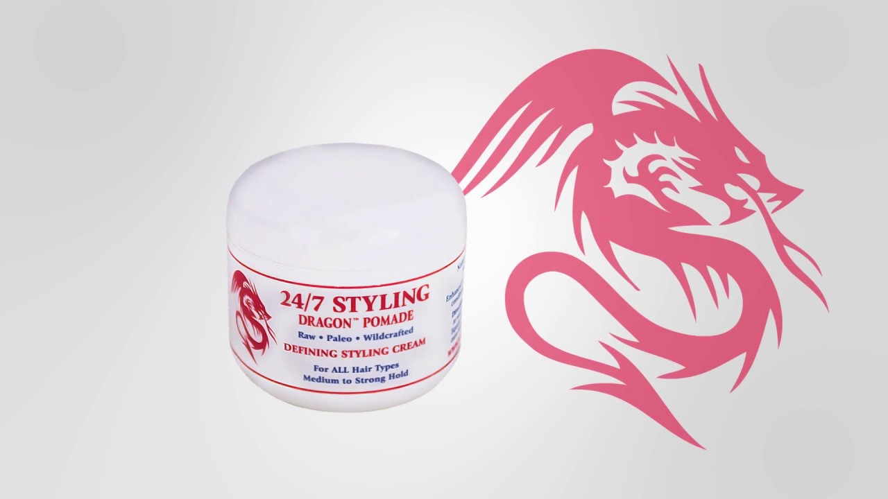100% NATURAL 24/7 Styling Dragon Pomade | Morrocco Method - YouTube