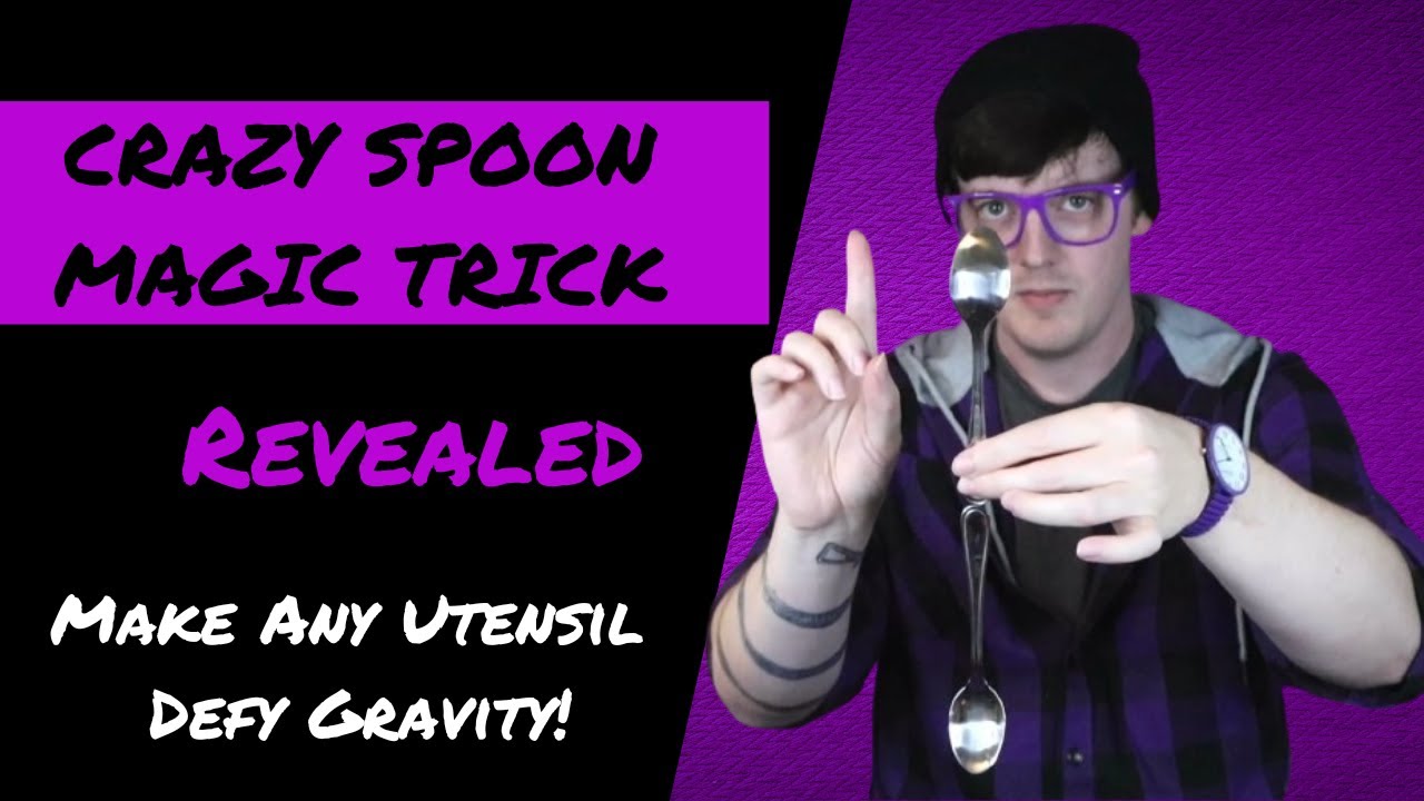 How To Make ANY Spoon FLOAT- Magic TUTORIAL - YouTube