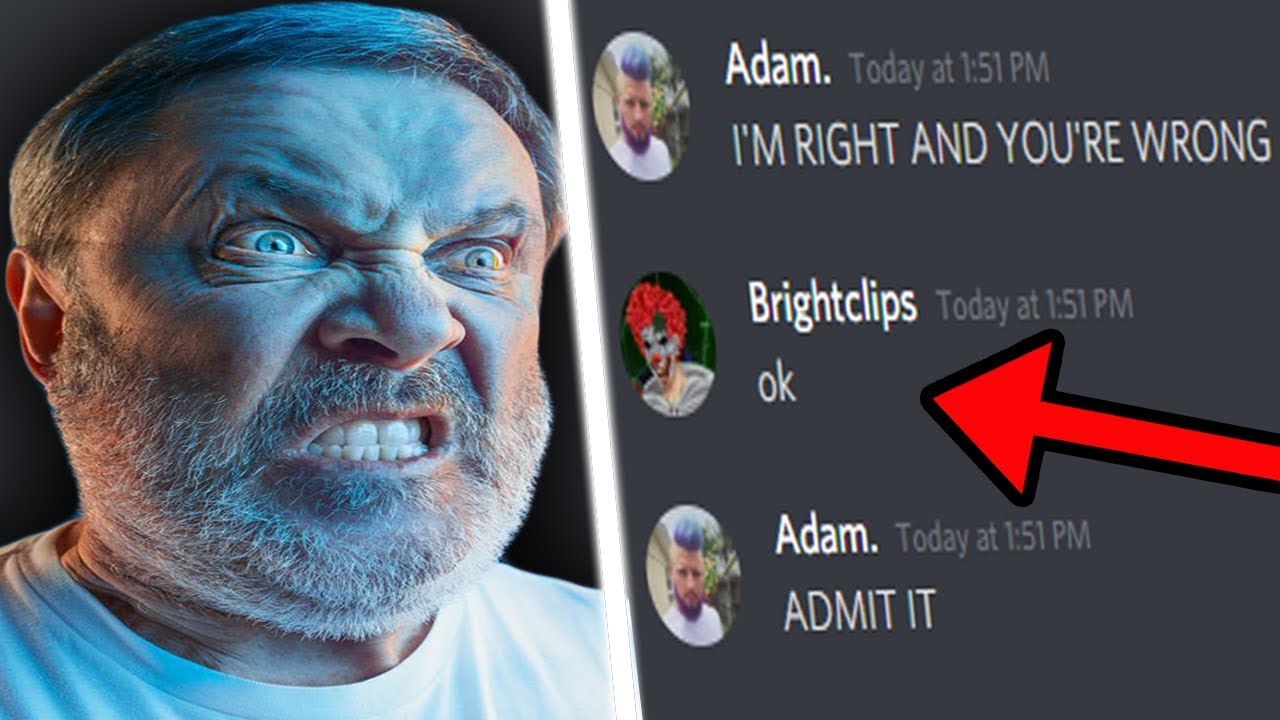 TROLLING THE MOST SENSITIVE MAN ON DISCORD! (HE CRIED) - YouTube