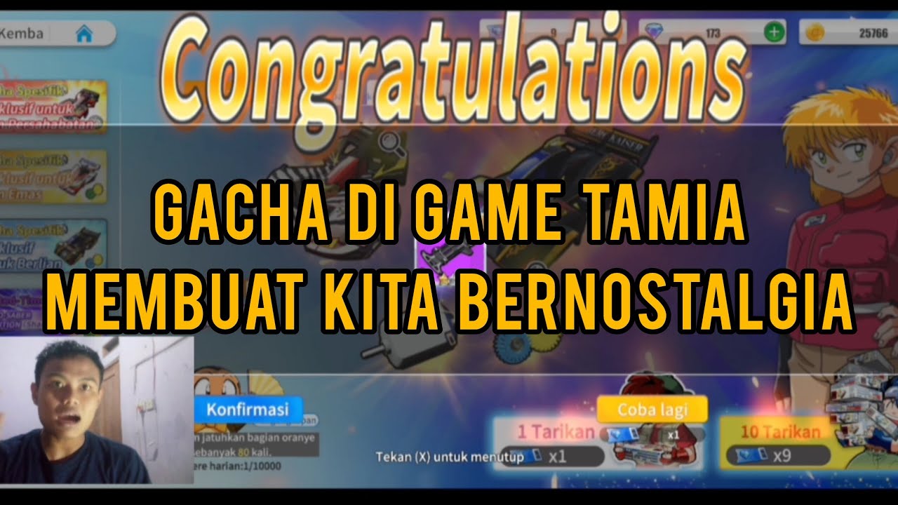 Gua dapet barang super langka gacha tamia?? Hoki parah!!! #game - YouTube