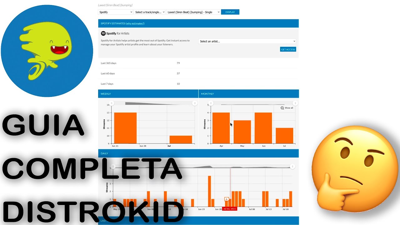 🎶 GUIA tutorial DISTROKID | Tarifas - Subir canciones - Zona usuarios ...