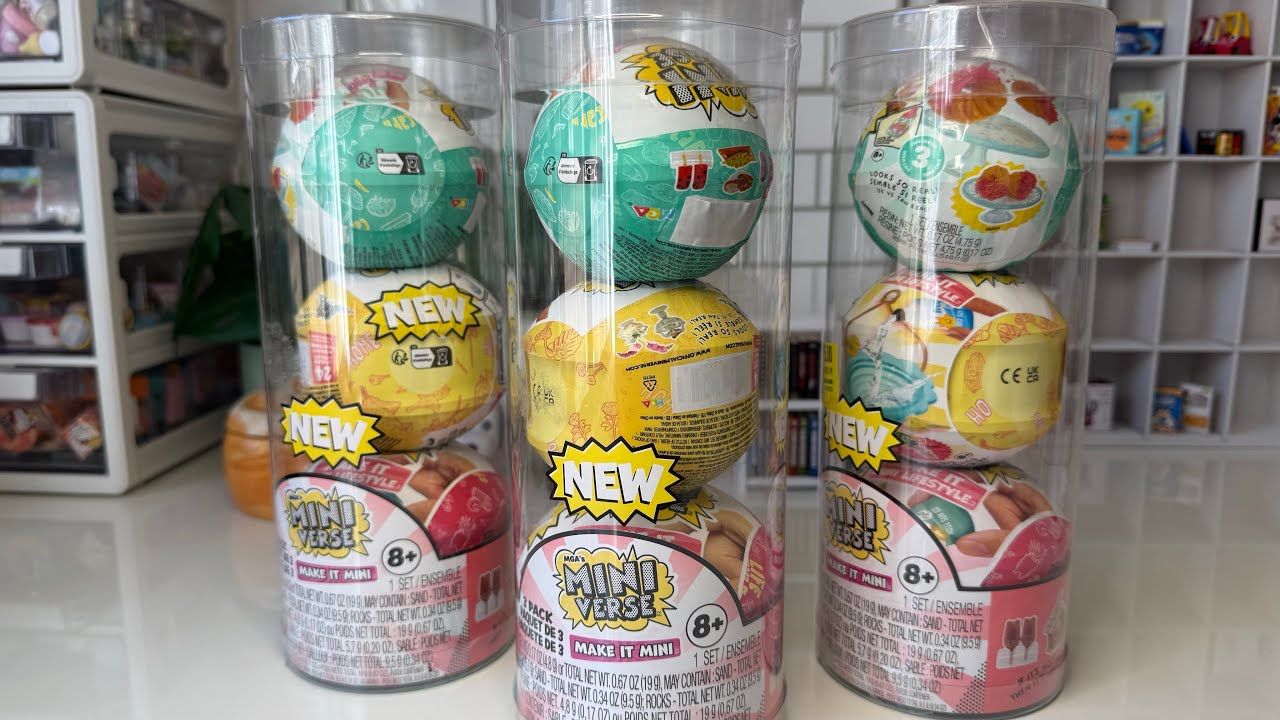 MINIVERSE 3-PACK UNBOXING - YouTube
