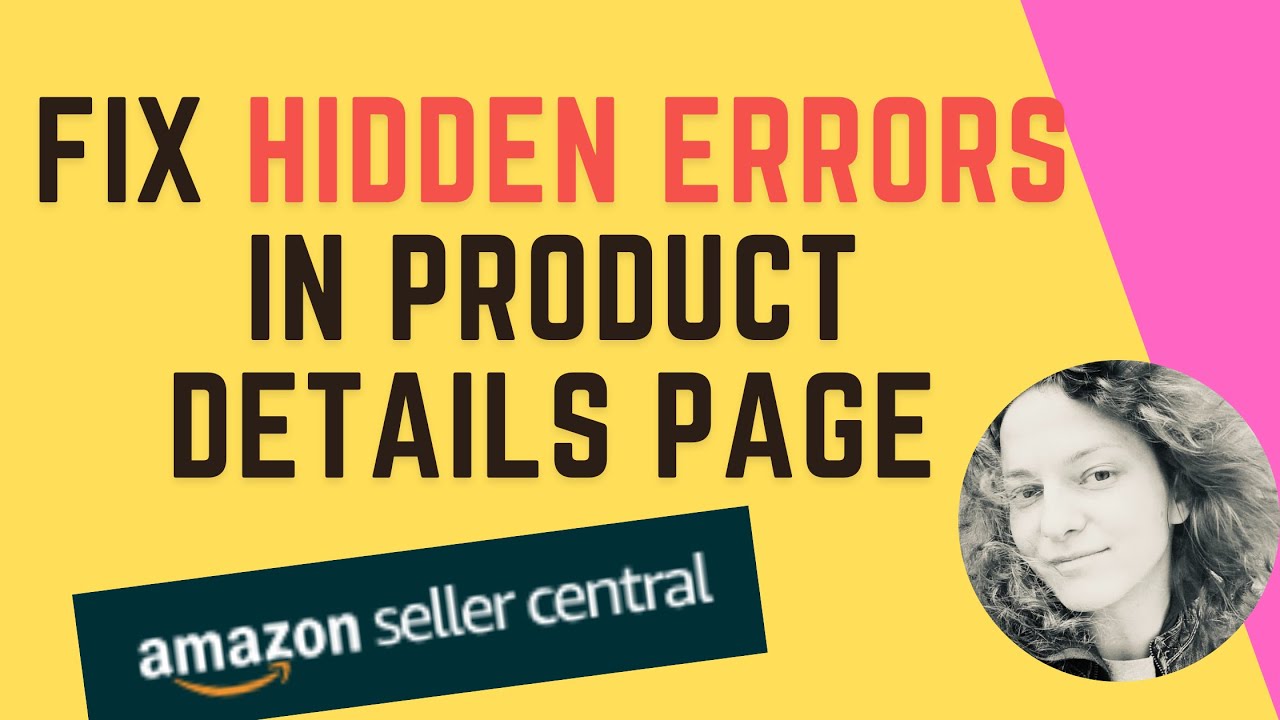 Fix Hidden Errors in Amazon Product Details Page [SOLVED] # ...