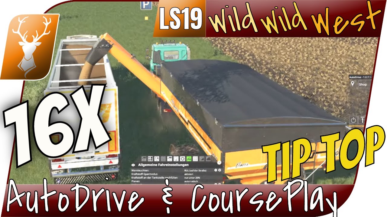 Wild West #8 - AutoDrive und Courseplay funktionieren zusammen SUPER ...