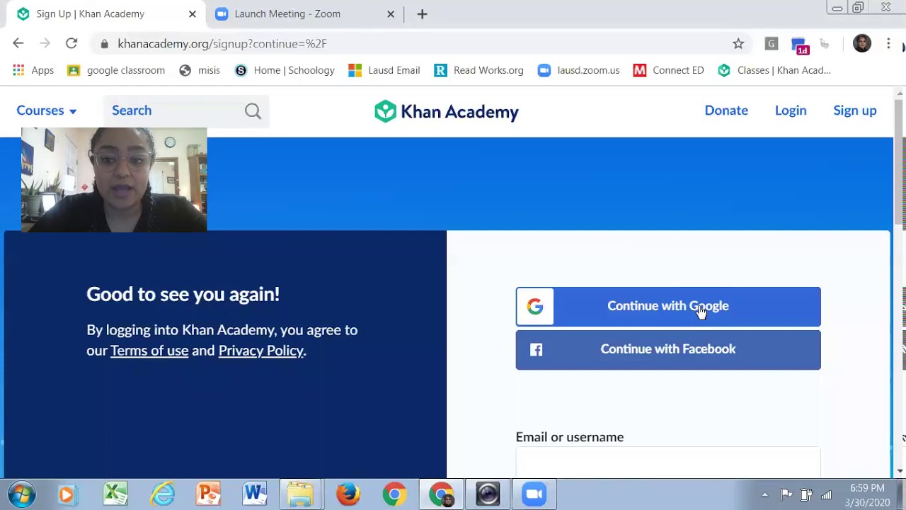 How to Sign in to Khan Academy - YouTube