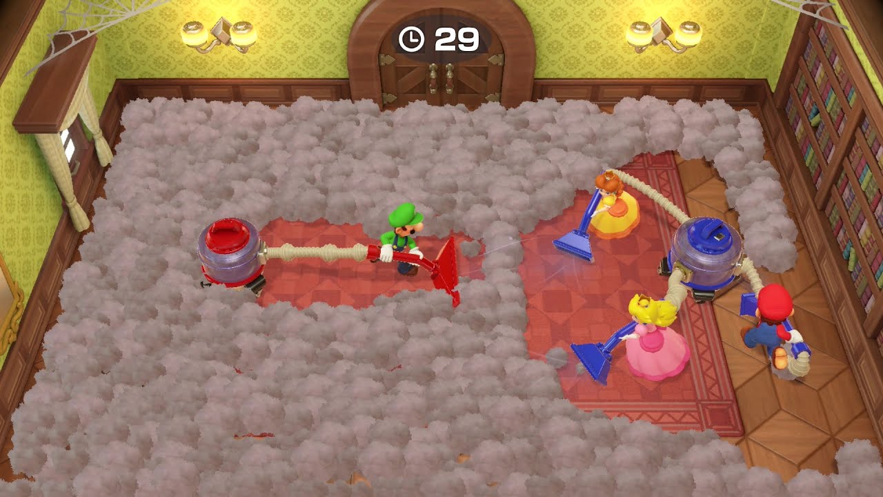 Super Mario Party - Dust Buddies - YouTube