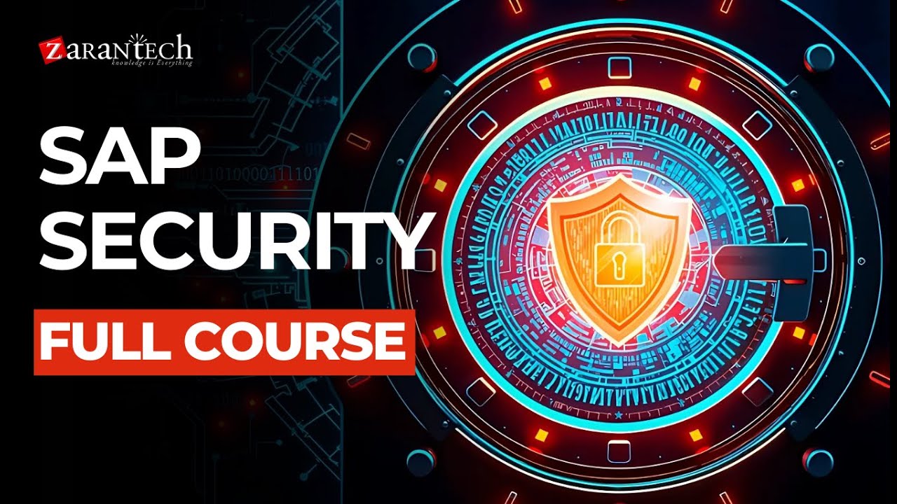 Sap Security Full Course Zarantech Youtube