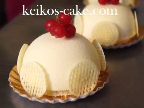Keiko's Cake ★ Chocolate Decoration (chocolate grids) ★ - YouTube