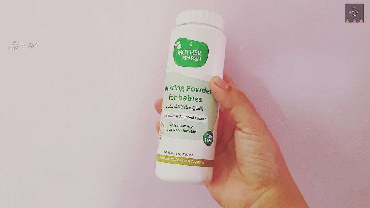 Mother Sparsh Talc free Baby 👶🏻Powder Review| #diaperrash A #natural ...