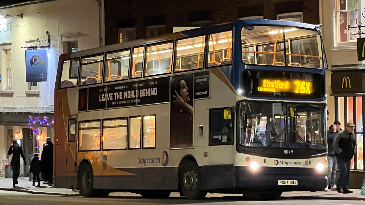 Stagecoach Midlands 18149 Route 76X (SunRising Hill Descent) - YouTube