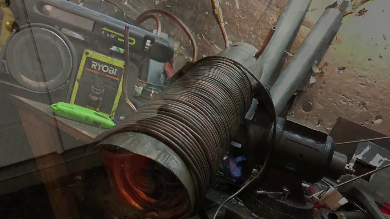 Mini Bike Steam Generator Test - YouTube