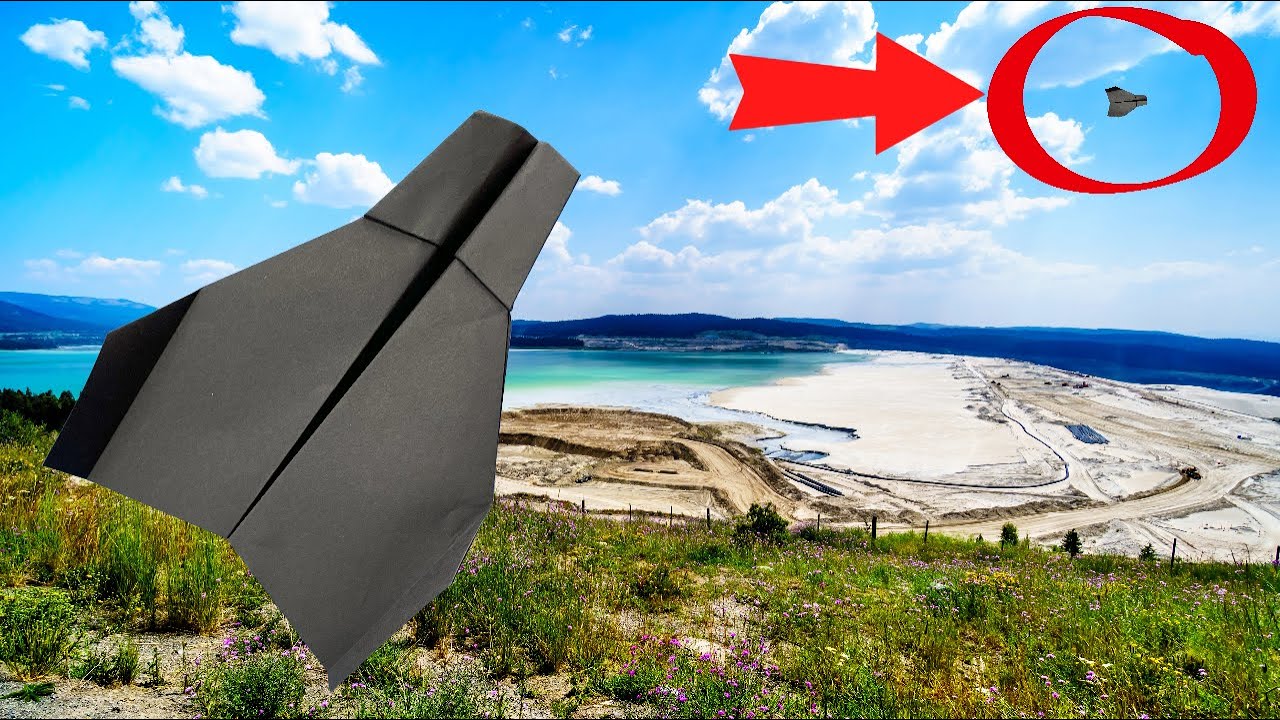 How to Make a Paper Airplane that Flies Really Far, Jet Fighter, Flying ...
