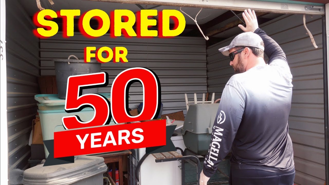 We Bought an Abandoned Storage Unit Full Of Old Collectibles - YouTube