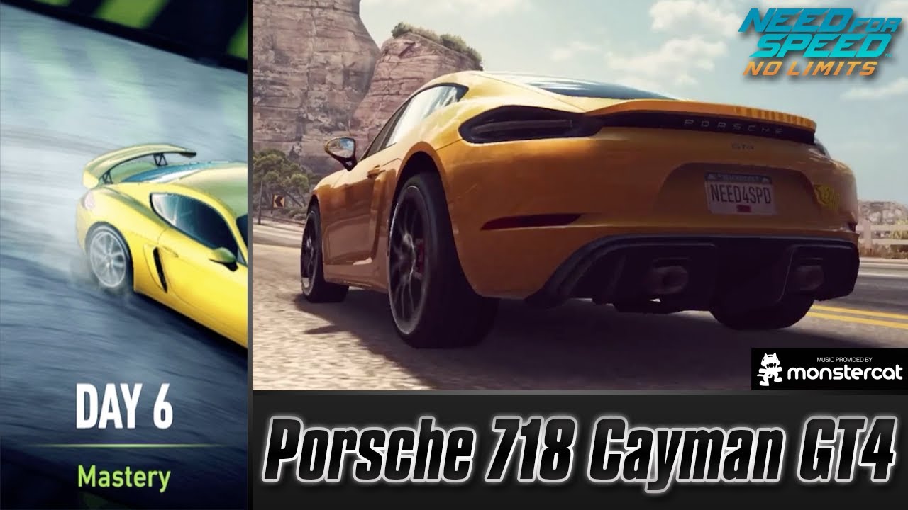 Need For Speed No Limits: Porsche 718 Cayman GT4 | Xtreme Racing ...