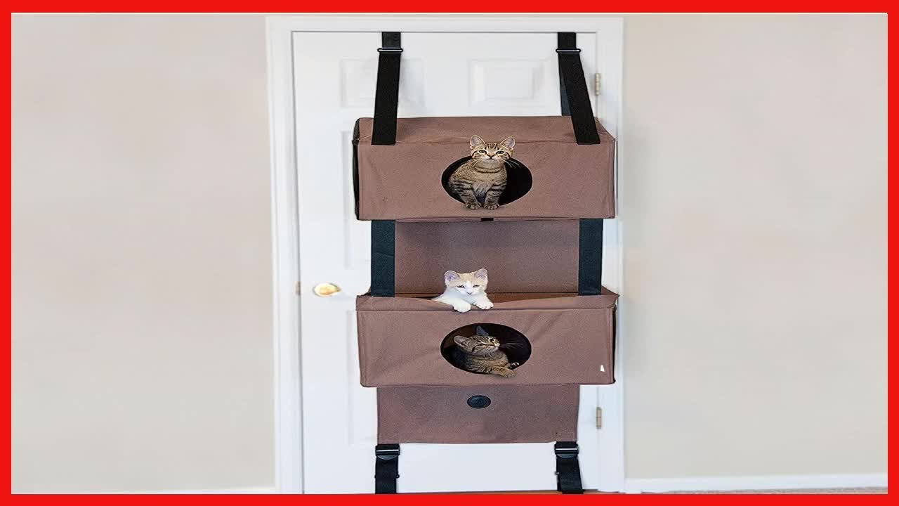 K&H Pet Products Hangin' Feline Funhouse Cat Furniture Tan Small 70 X ...