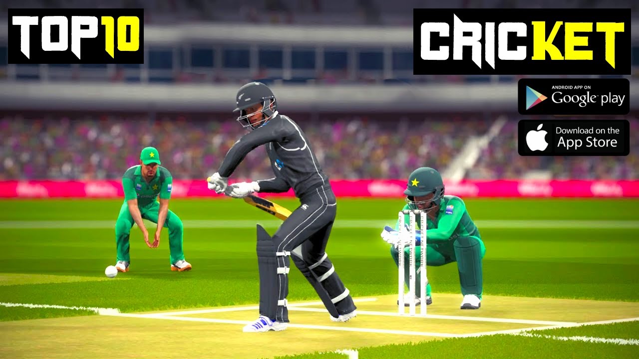 10 Best CRICKET Games For Android | CRICKET SIMULATOR Games Android - YouTube