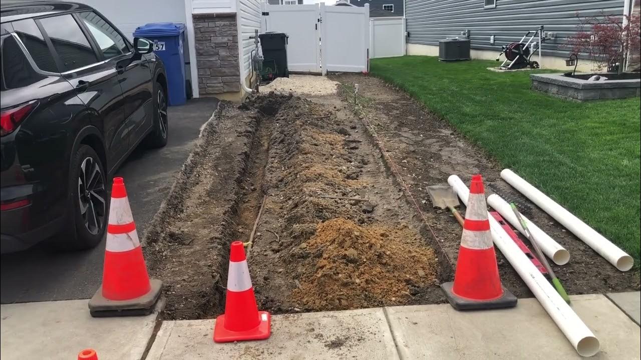 Extend Your Downspouts Out Before Pavers Installed To Eliminate ...