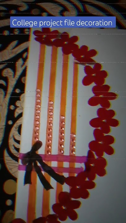 college project file decoration idea 💡#projectfile #ideas #decoration ...