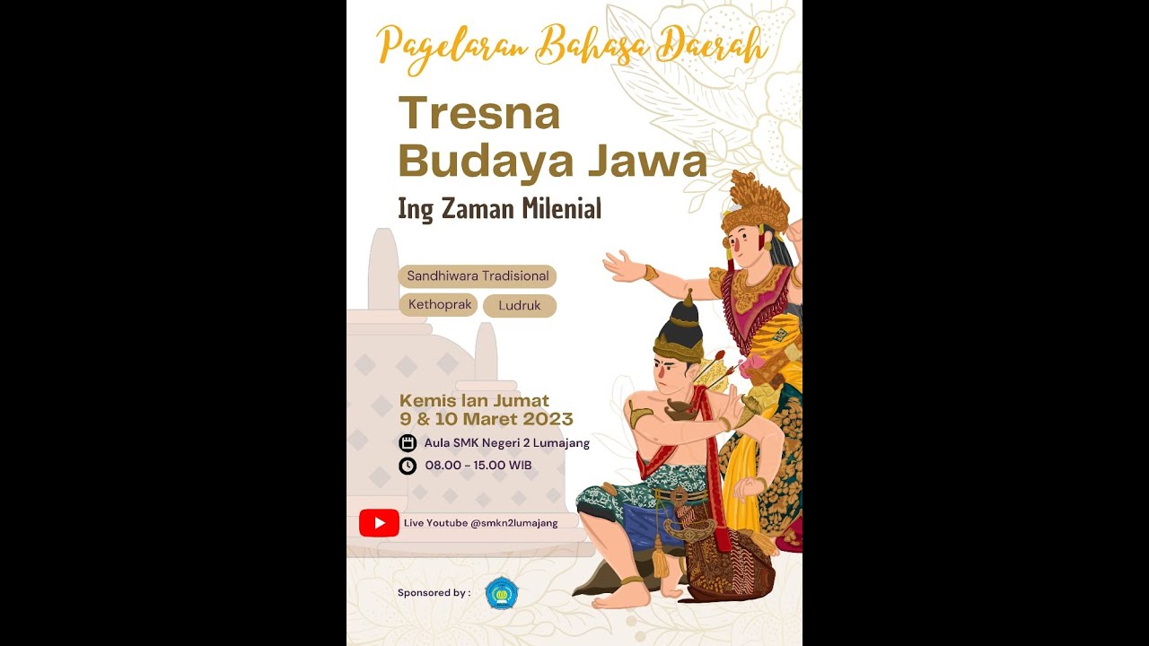 [LIVE] Pagelaran Bahasa Jawa - Tresna Budaya Jawa ing Zaman Milenial ...