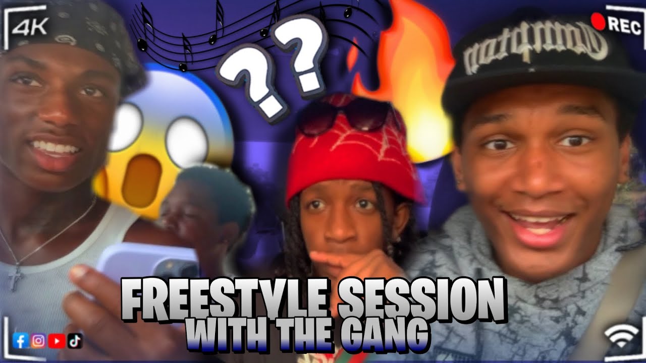 FREESTYLE SESSION WITH GANG PART 1 *MUST WATCH 🔥🎤😱 - YouTube