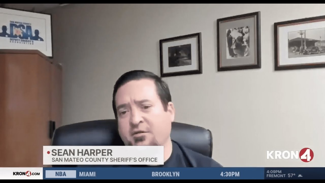 KRON Interviews Sergeant Sean Harper on San Mateo County Sheriff's ...