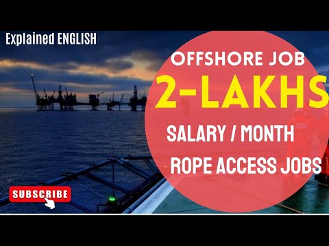 How to get rope access job in offshore l explore the jobs - YouTube