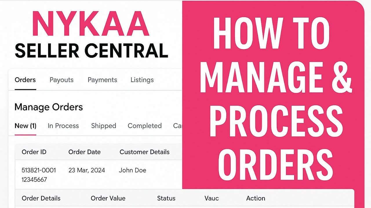 Day 14/120 How to Create Shipping & Invoice Labels on Nykaa Seller ...