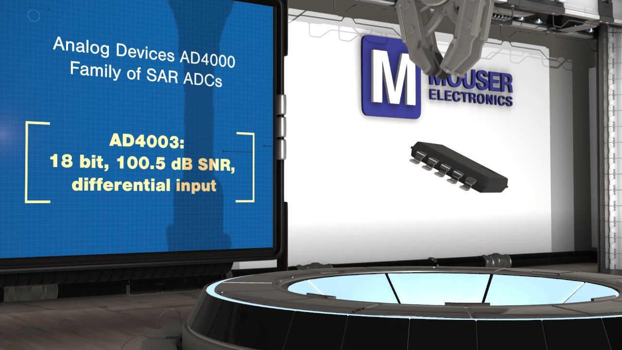 Analog Devices AD4000 Family of SAR ADCs | New Product Brief - YouTube