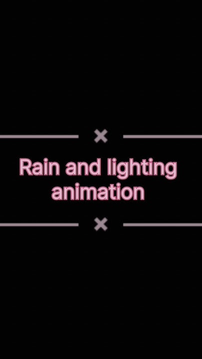 Rain And Lighting Animation Logiclyric Viral Youtube Coding Html Css Shorts Youtube 
