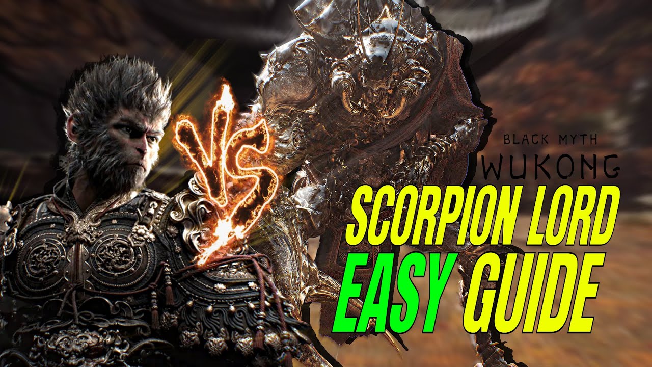 How To Beat the Scorpion lord | Black Myth Wukong Guide (Spoiler Free ...