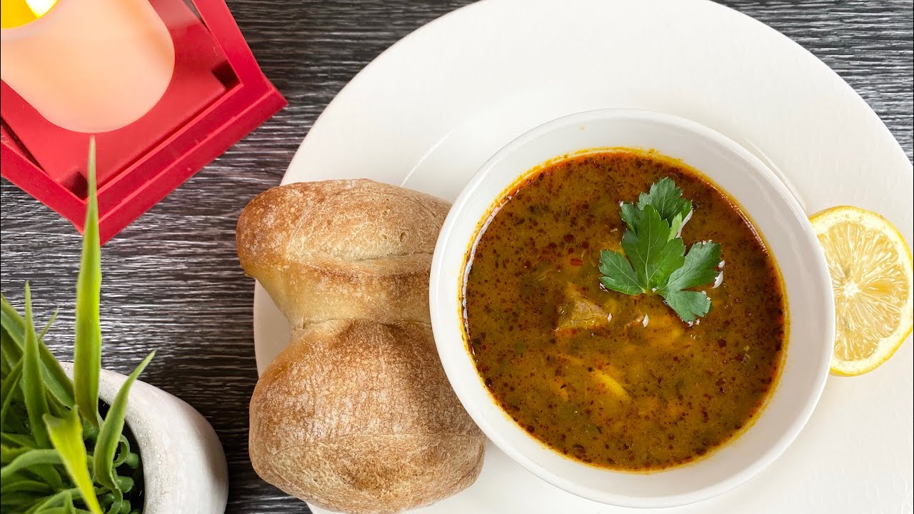 الشربة (الشوربة) الليبية ألذ شوربة ممكن تحضريها في رمضان😍 Libyan soup ...