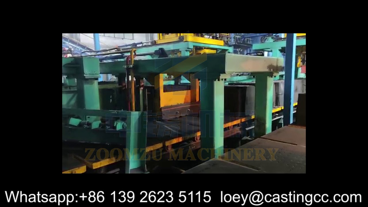 Fully automatic horizontal flaskless casting moulding machines for ...