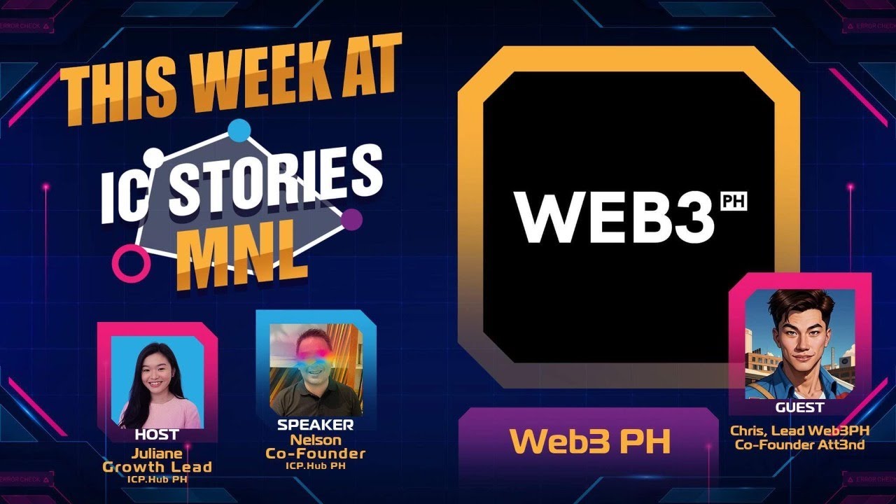 IC Stories MNL Ep 34: Christopher Star, Lead Web3PH and Co-Founder Att3nd - YouTube