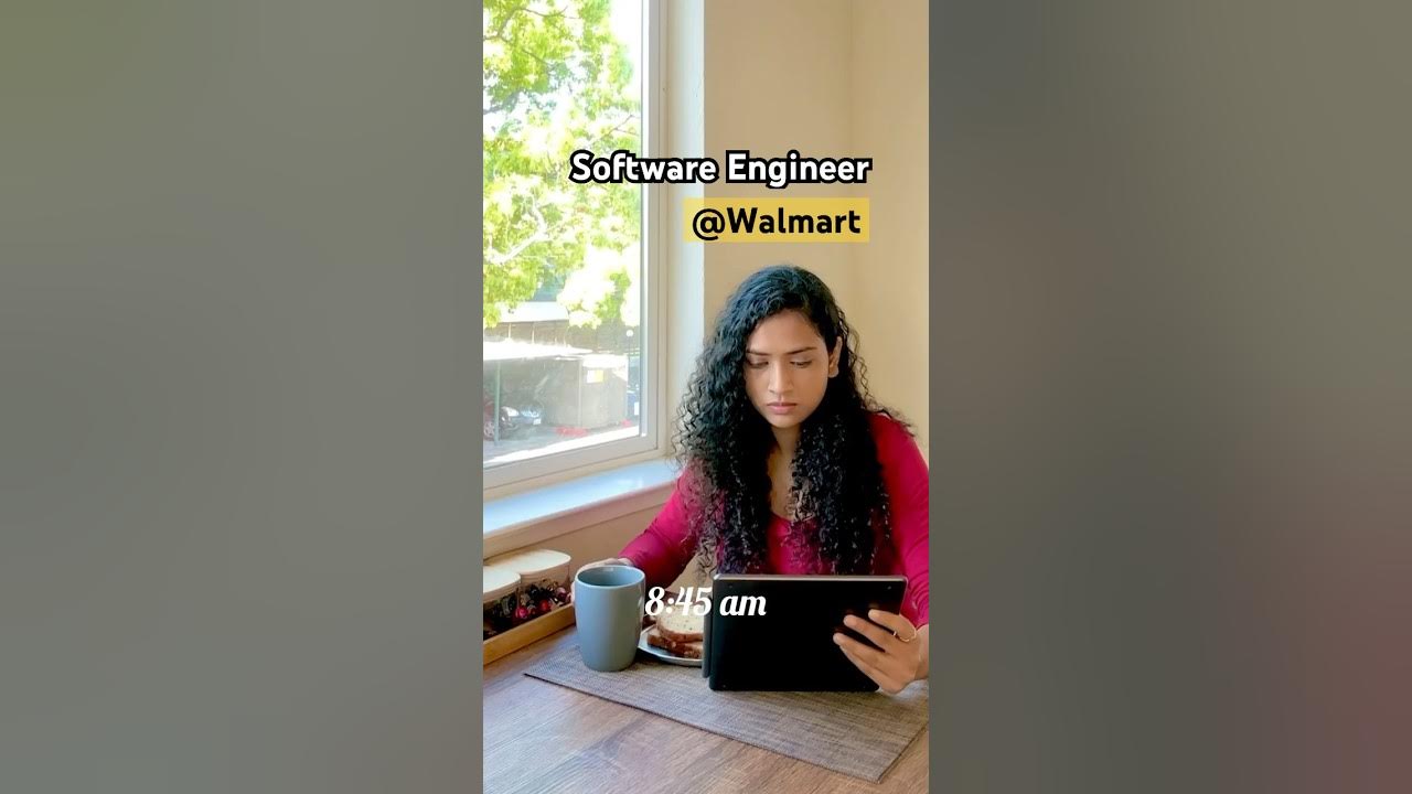 Day in my life as Software Engineer at Walmart ️#softwareengineer #softwaredeveloper # ...