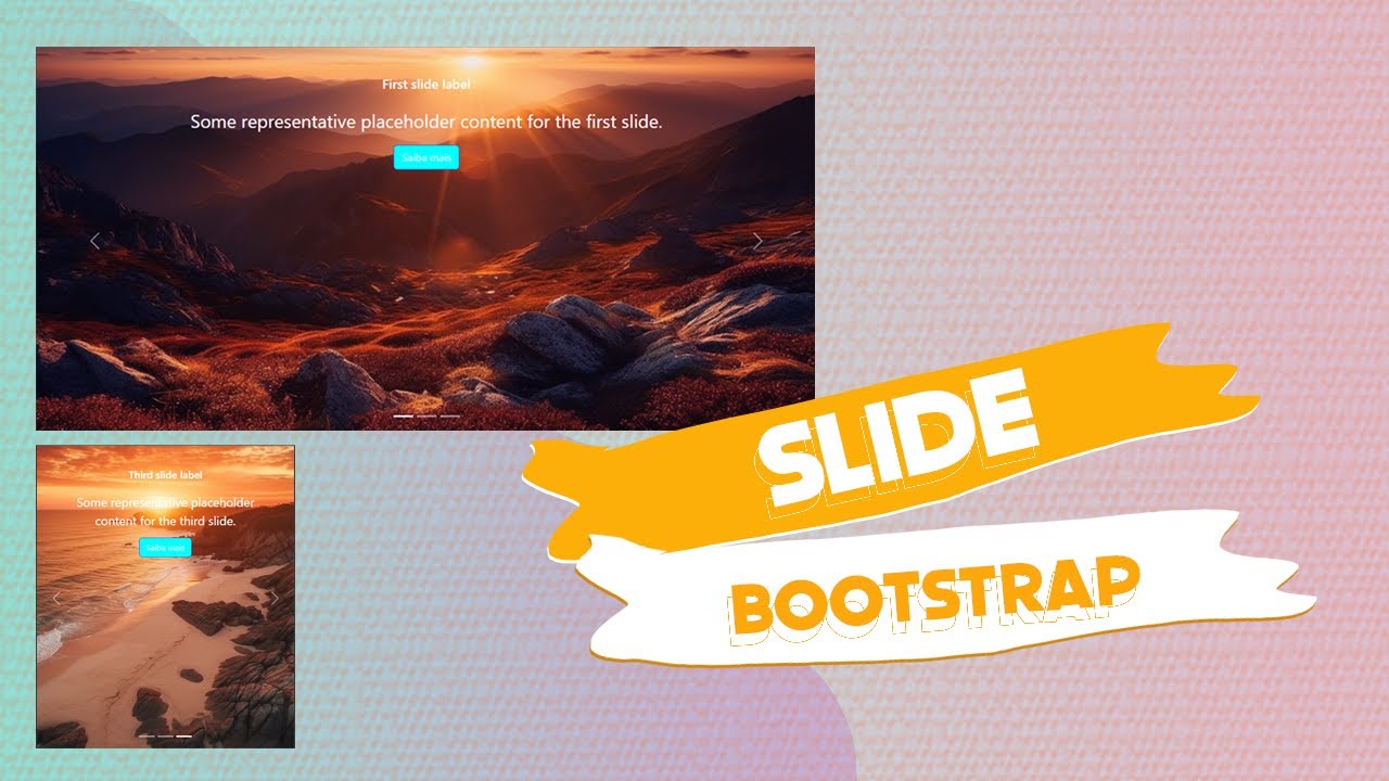 Criando um Slide responsivo com Bootstrap 👩‍💻 - YouTube