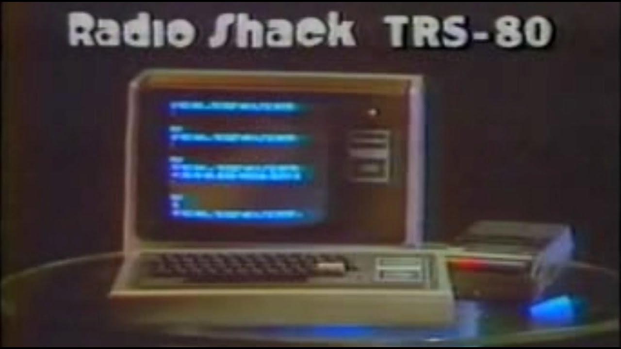 1979 Radio Shack TV Commercial - TRS-80 Computer - YouTube