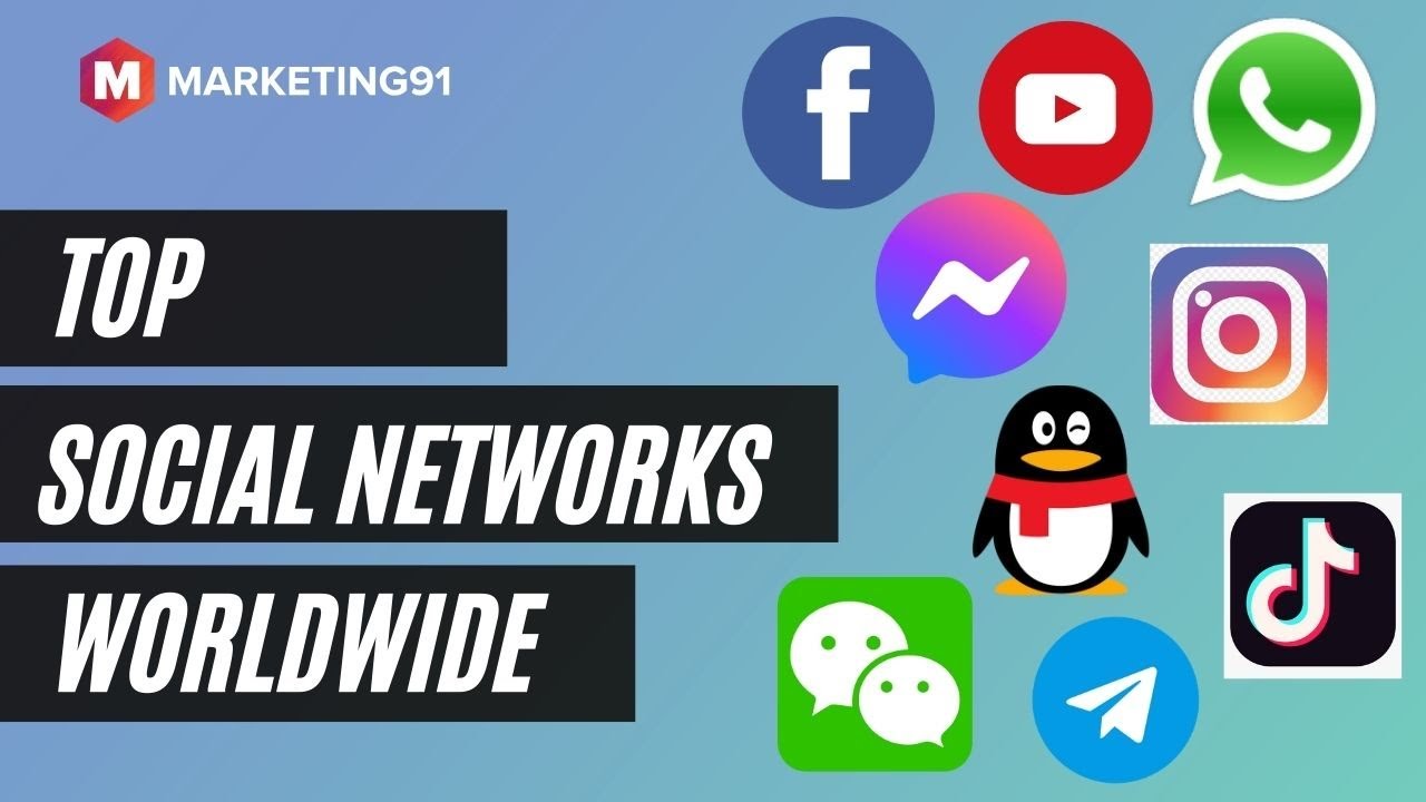 Top 10 Social Networks of 2021 - YouTube