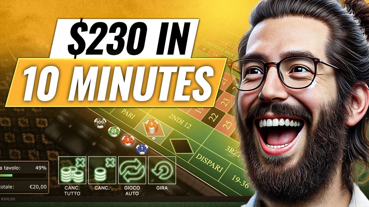 How to Win at Roulette $230 in 10 minutes with the Masaniello System ...