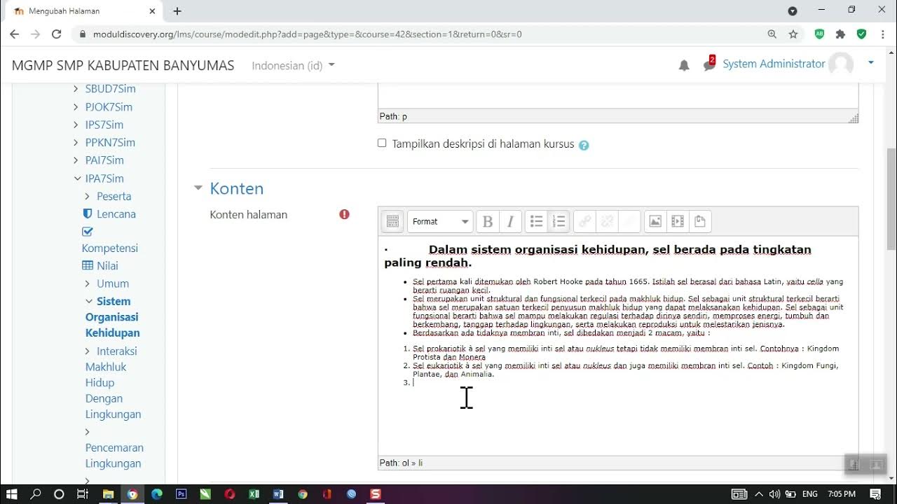 A 1 Copy Paste Teks MS Word ke dalam LMS - YouTube