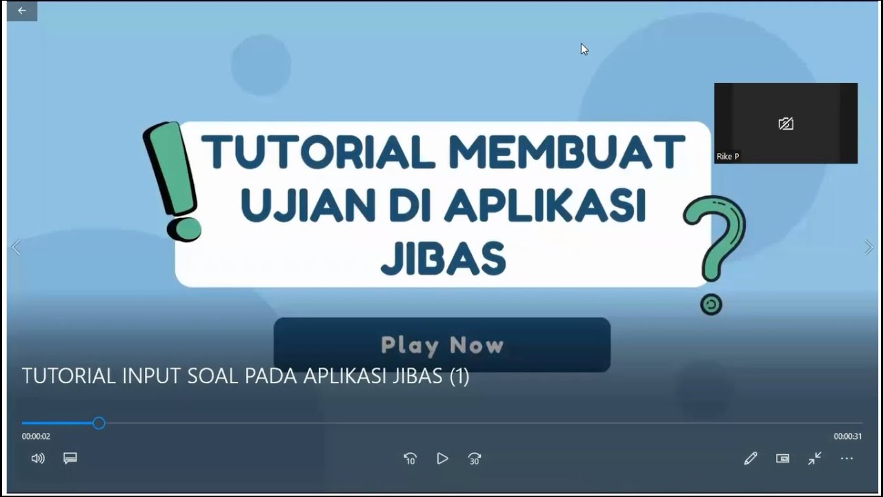 Membuat Ujian Pada Aplikasi Jibas #SMAN1DRAMAGA - YouTube