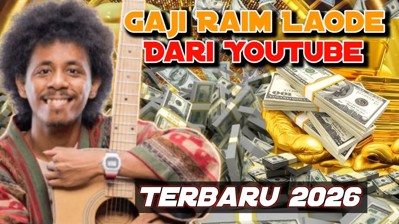 Gaji Raim Laode Dari YouTube💸 Terbaru 2026 - YouTube